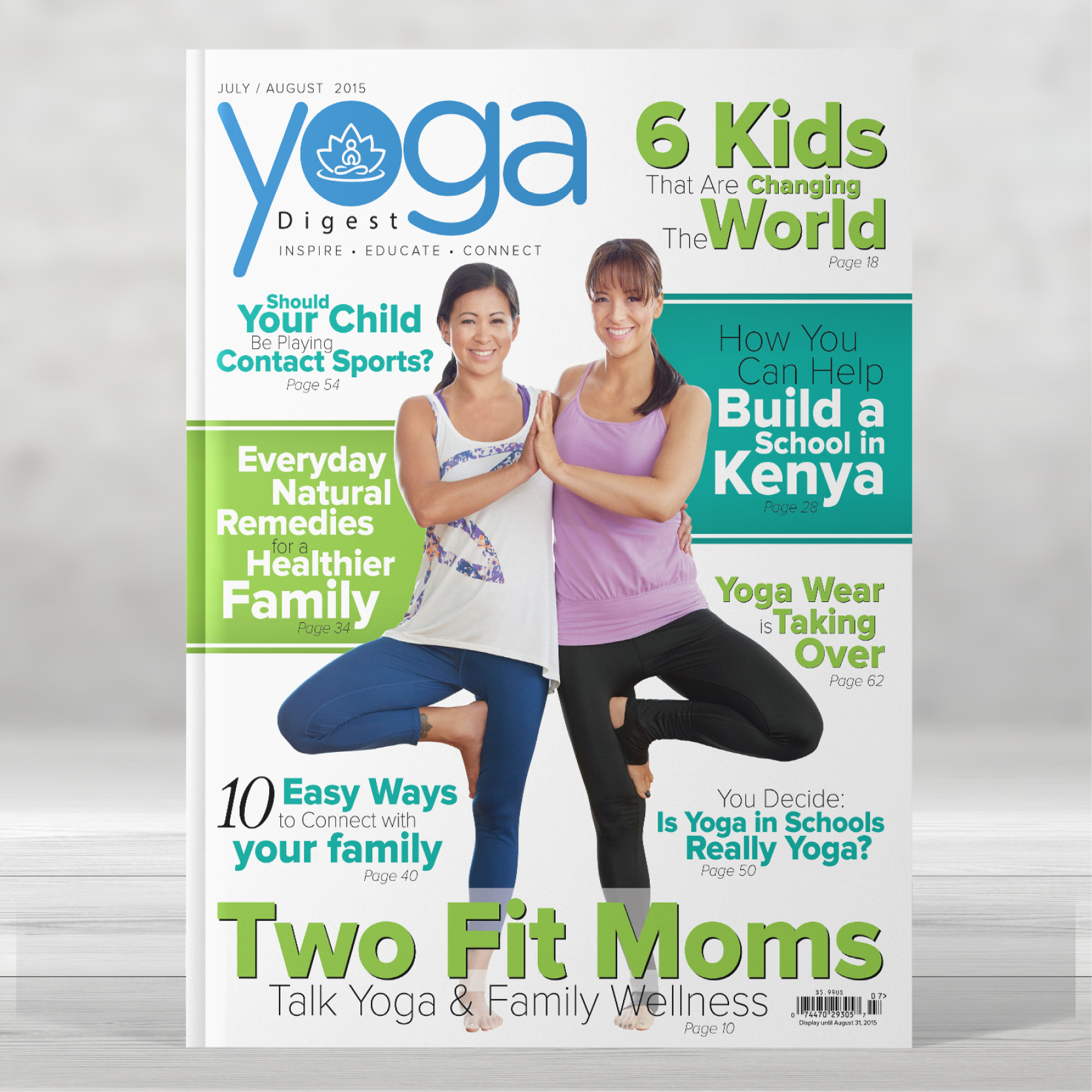 yoga digest two fit moms | Yoga Digest